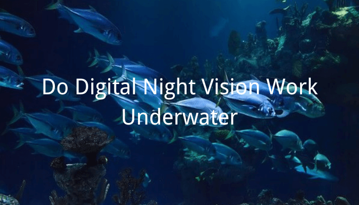 Do Digital Night Vision Work Underwater | FreeSoldier