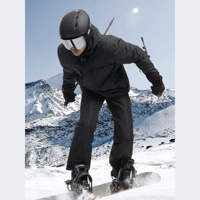 Home Men's Warm Waterproof Snow Ski Jacket