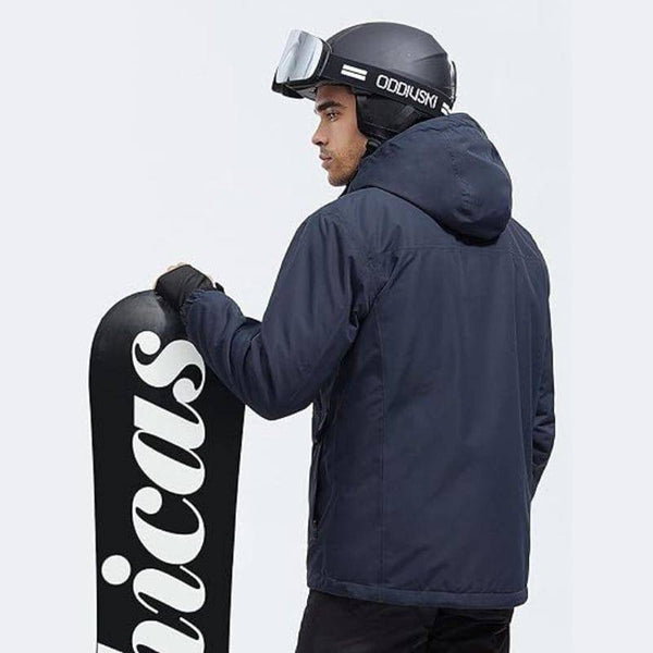 Home TRACK Men's Warm Waterproof Snow Ski Jacket