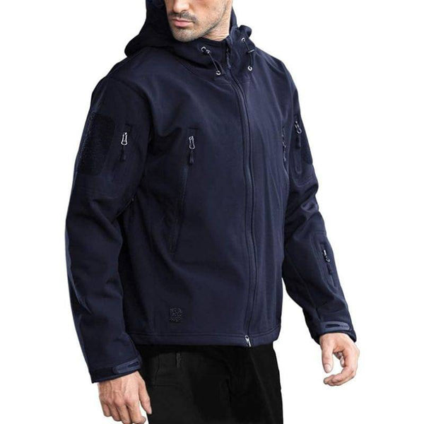 Home SHARKSKIN Men’s Warm Waterproof Softshell Tactical Hiking Jacket