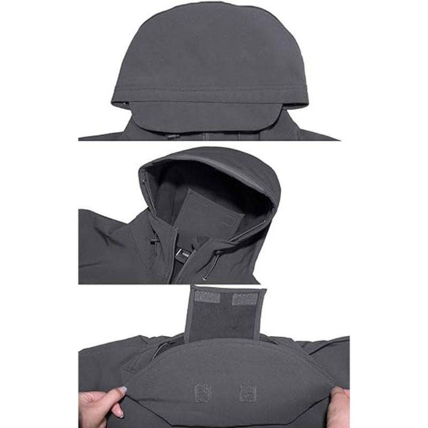 Home SHARKSKIN Men’s Warm Waterproof Softshell Tactical Hiking Jacket