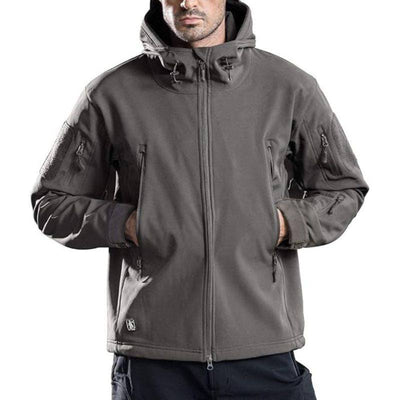 Home SHARKSKIN Men’s Warm Waterproof Softshell Tactical Hiking Jacket